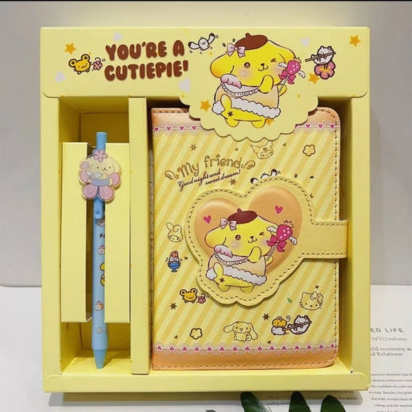 Sanrio | Accessories | New Sanrio Pompompurin Diary | Poshmark
